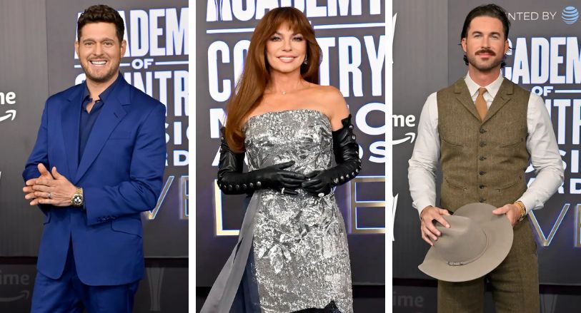 2026 Acm Awards Red Carpet Heats Up As Shania Twain Michael Bublé And