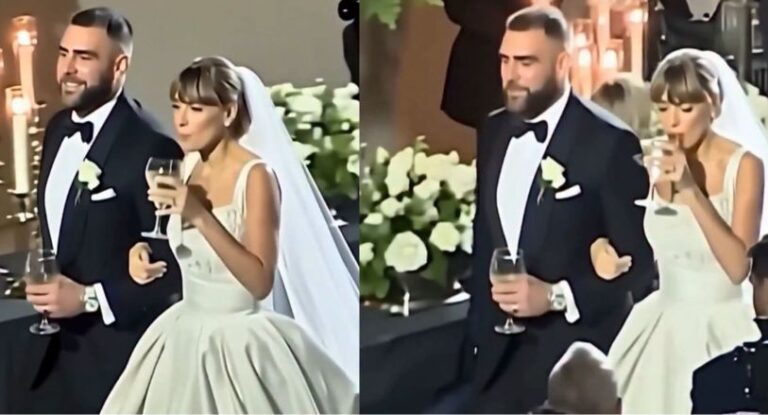 Taylor Swift’s Stunning Wedding Dress Reportedly Has a Secret Detail ...